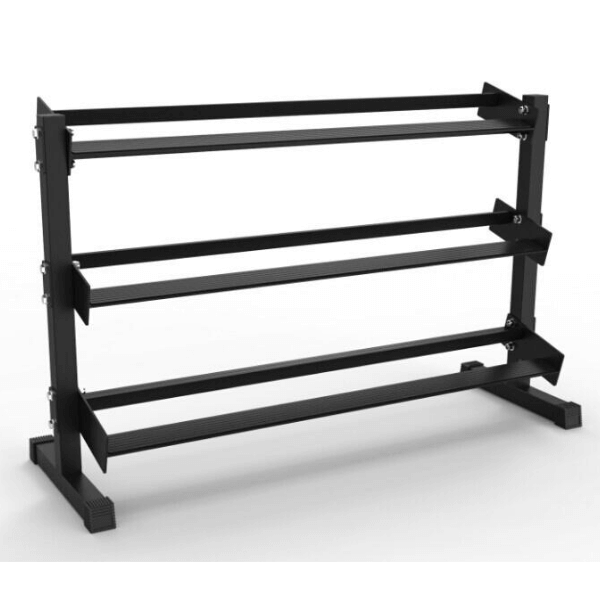 Round Dumbbell Storage Rack - 10 Pairs - Gym Gear