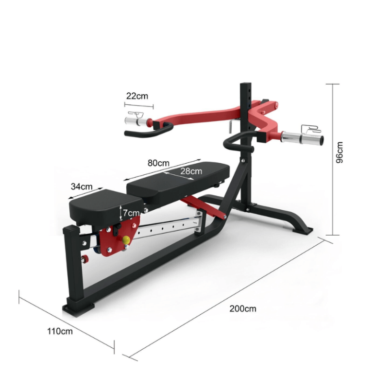Prime Fitness Adjustable Bench & Shoulder Press Machine - Gym Gear